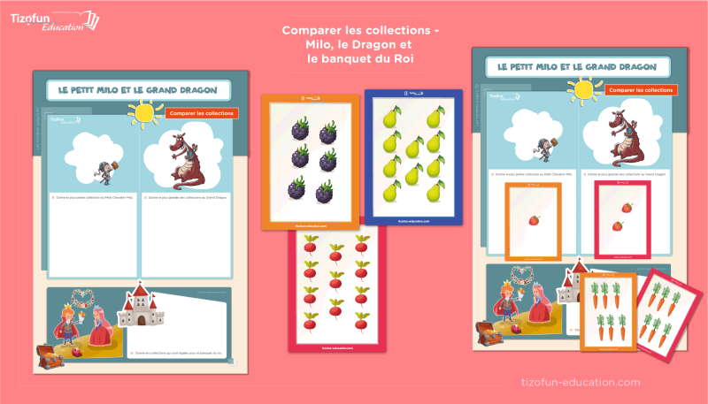 Activités de comparaison des quantités en maternelle : Jeux et ...