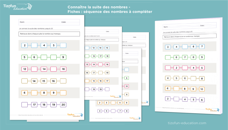Apprentissage des nombres en maternelle GS : Activités ludiques et ...