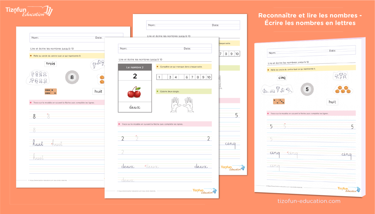 Apprentissage des nombres en maternelle GS : Activités ludiques et ...