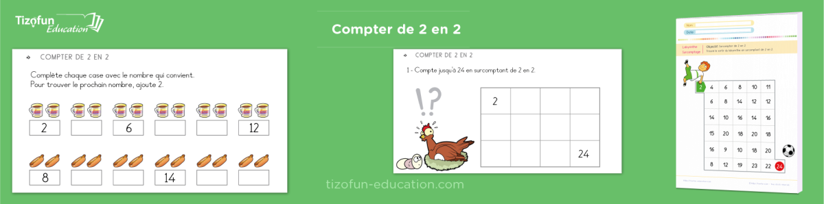 Apprendre à compter de 2 en 2 en primaire : exercices et astuces ...