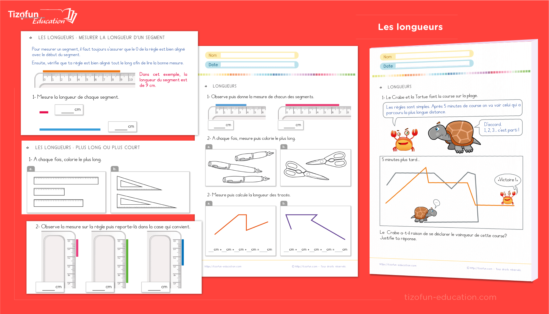 Mesurer les longueurs au CP et CE1 : tout sur l’utilisation de la règle ...